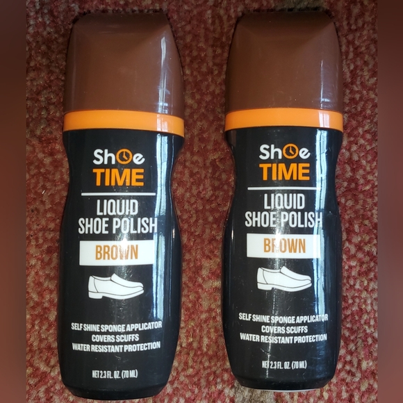 shoe time | Other | New Shoe Color Shine Liquid Polish Brown Shoe ...